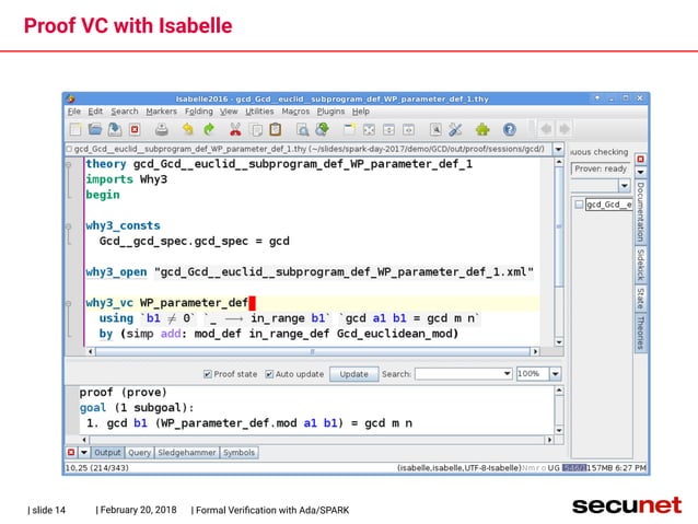 Formal Verification with Ada/SPARK | PPT