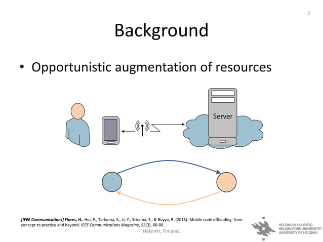 Evidence Aware Mobile Computational Offloading Ppt