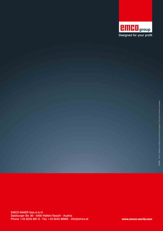 EMCO Lathe & Milling Machine Manufacturer, CNC Training ...