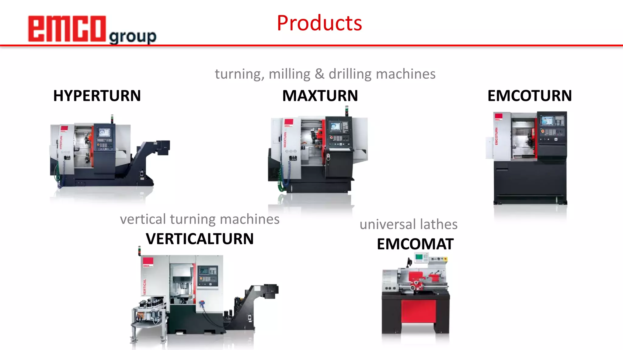 EMCO Milling - Turning Machines | PPTX | Woodworking | Arts and Crafts