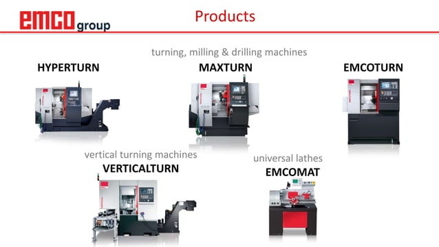 EMCO Milling - Turning Machines | PPTX | Woodworking | Arts and Crafts