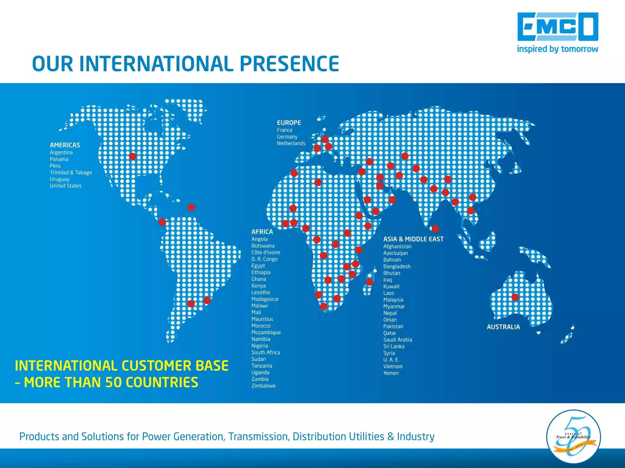 EMCO Ltd. Corporate Presentation | PDF