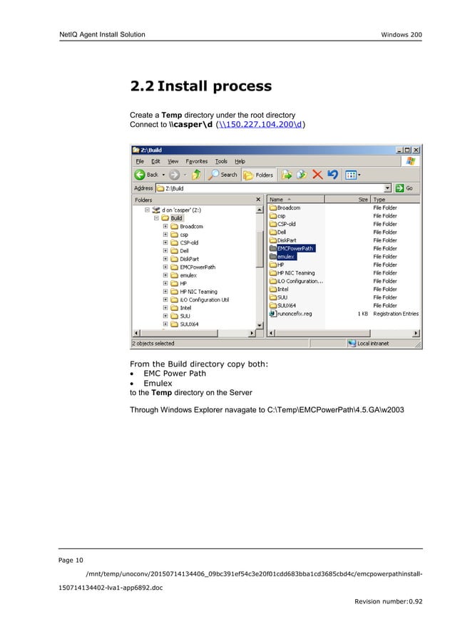 Emc power path install | DOC