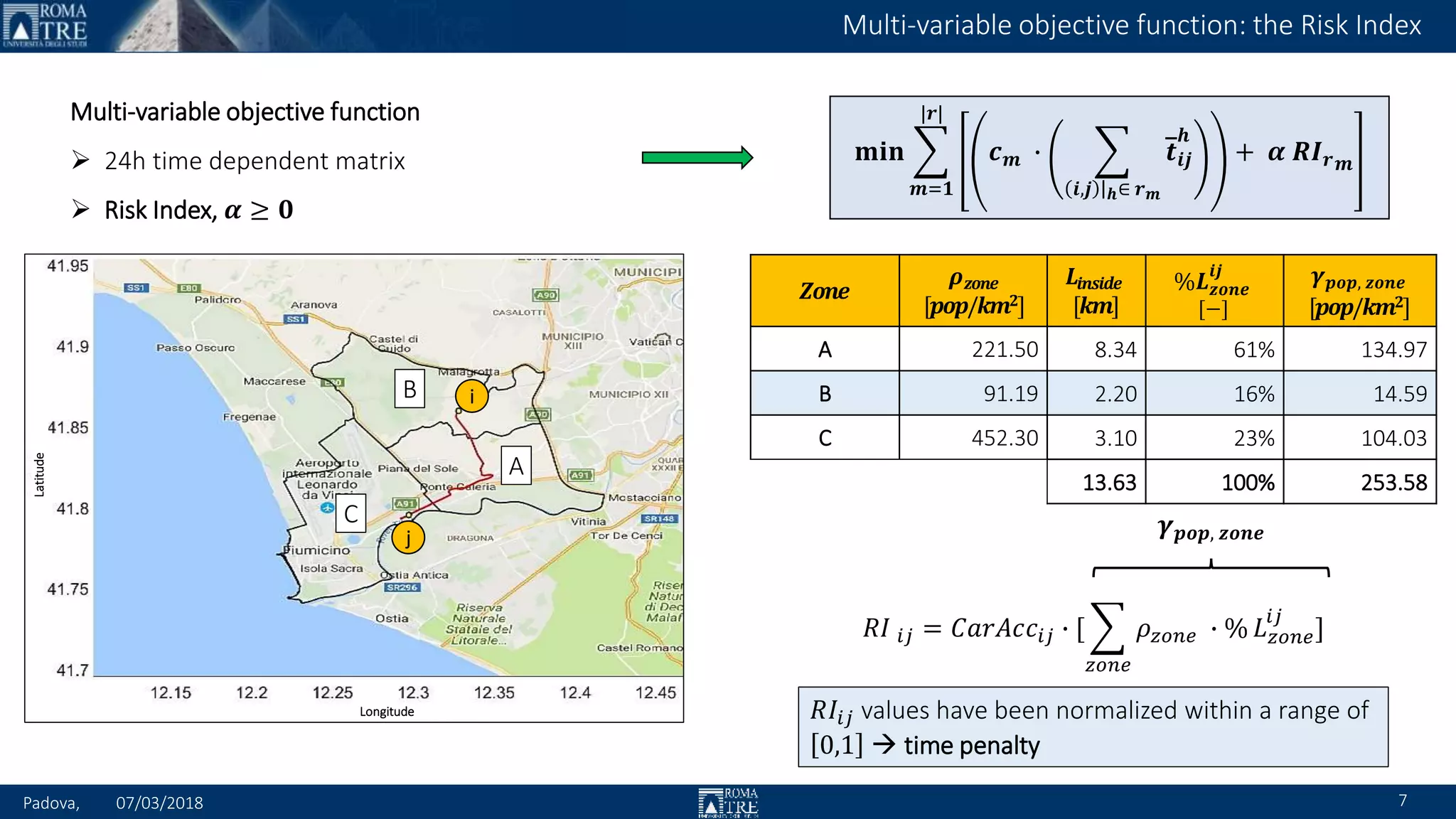 Risk based, multi objective vehicle routing problem for hazardous ...