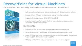 Emc recoverpoint technical | PPTX