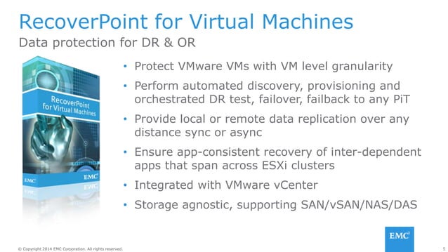 Emc recoverpoint technical | PPTX | Operating Systems | Computer ...
