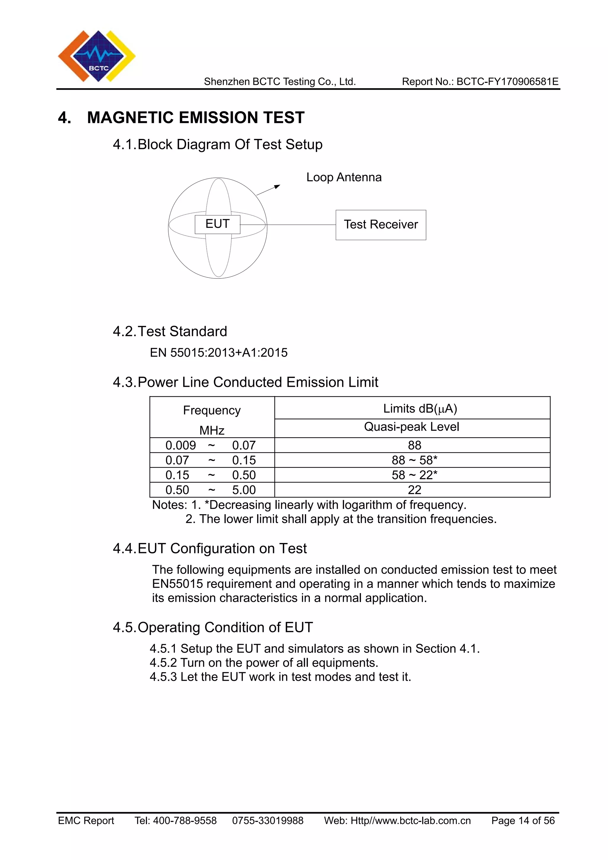 CE/EMC TEST REPORT | PDF