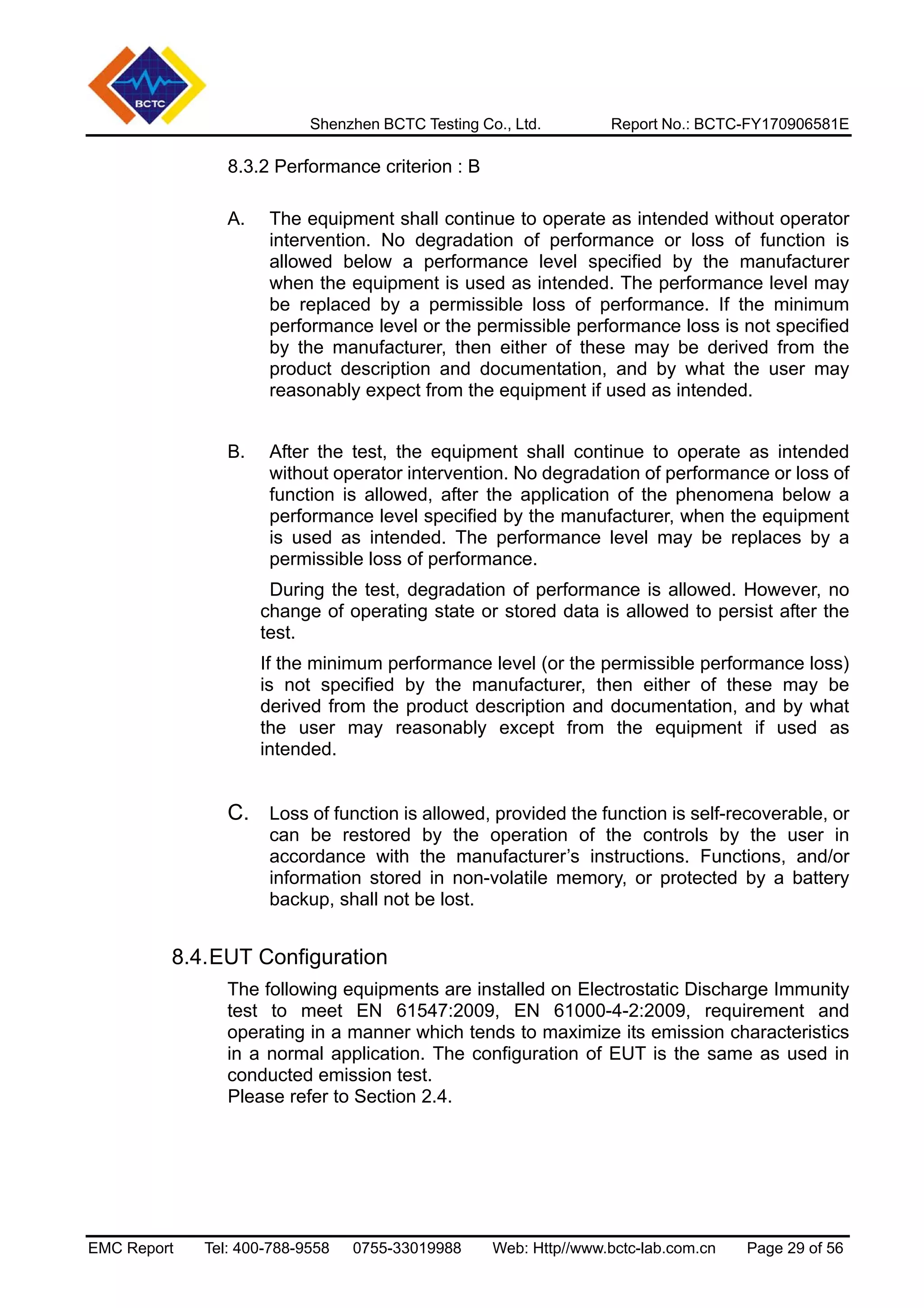 CE/EMC TEST REPORT | PDF