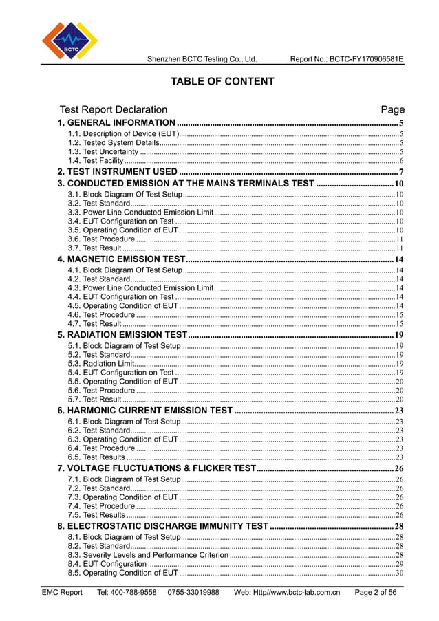 CE/EMC TEST REPORT | PDF | Consumer Electronics | Technology & Computing