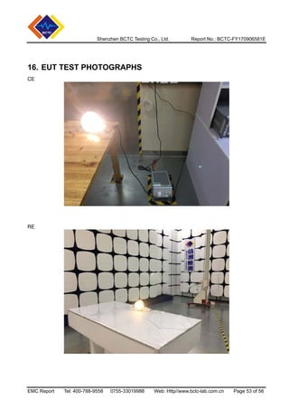 CE/EMC TEST REPORT | PDF