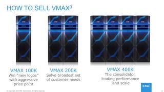 Emc vmax3 technical deep workshop | PPTX