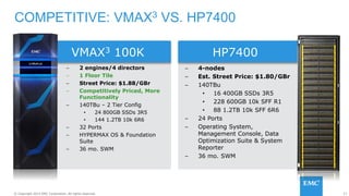 Emc vmax3 technical deep workshop | PPTX