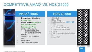 Emc vmax3 technical deep workshop | PPTX
