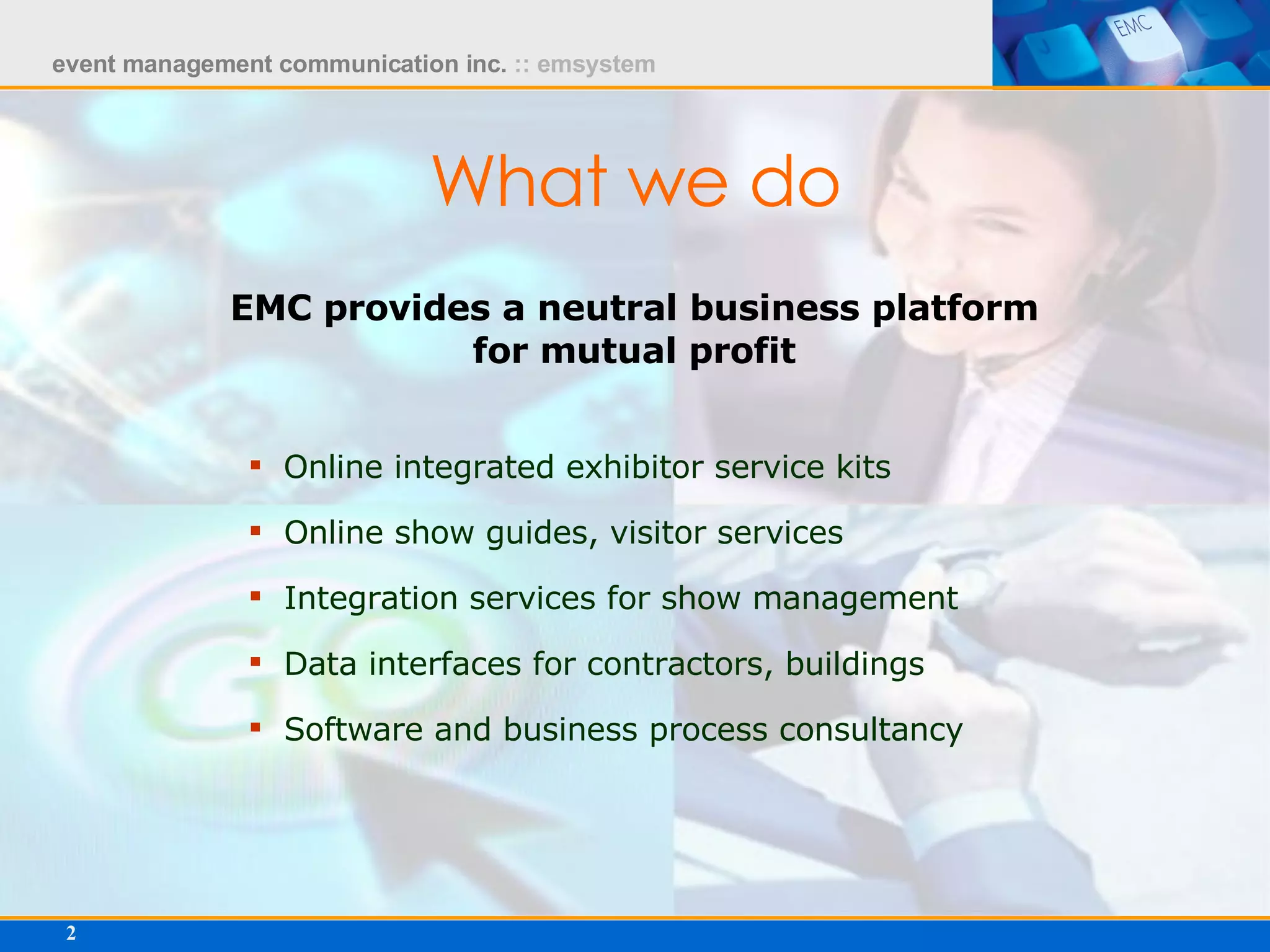 Emc Web Presentation | PPT | Business | Business and Finance