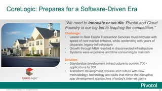 Competing with Software: It Takes a Platform -- Devops @ EMC World | PPT