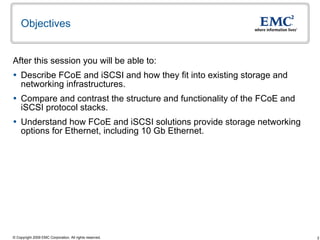 Fibre Channel over Ethernet (FCoE), iSCSI and the Converged Data Center | PPT