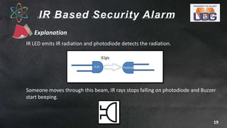 IR Based Security Alarm | PPTX