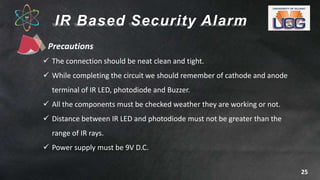 IR Based Security Alarm | PPTX