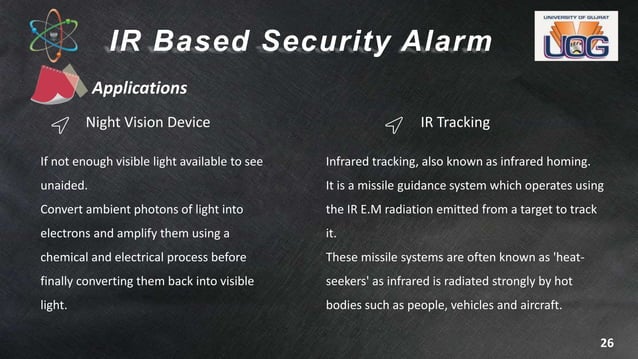 IR Based Security Alarm | PPTX
