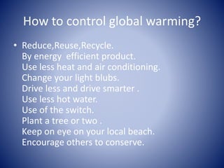 Global Warming | PPT