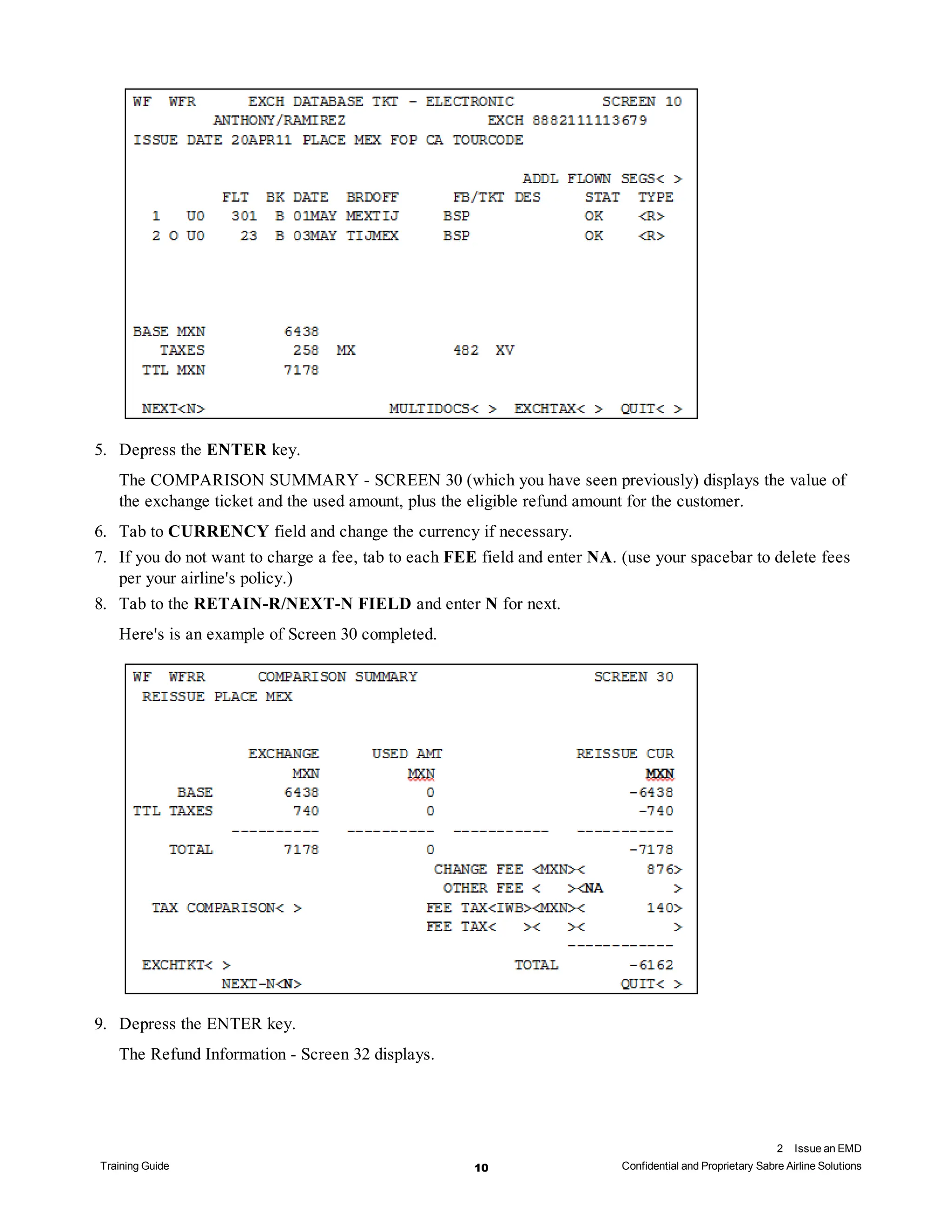 Sabre GDS Reservation system and ticketing 5 | PDF