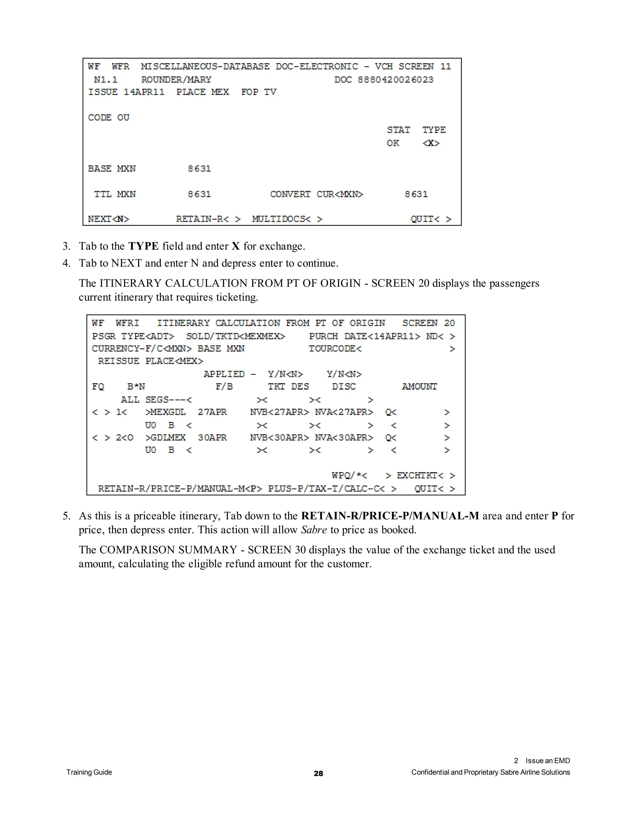 Sabre GDS Reservation system and ticketing 5 | PDF