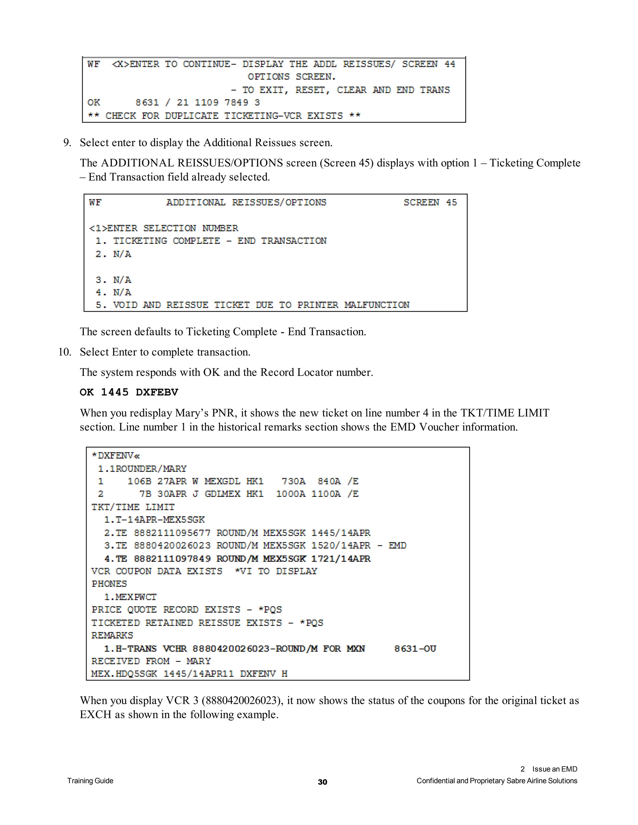 Sabre GDS Reservation system and ticketing 5 | PDF
