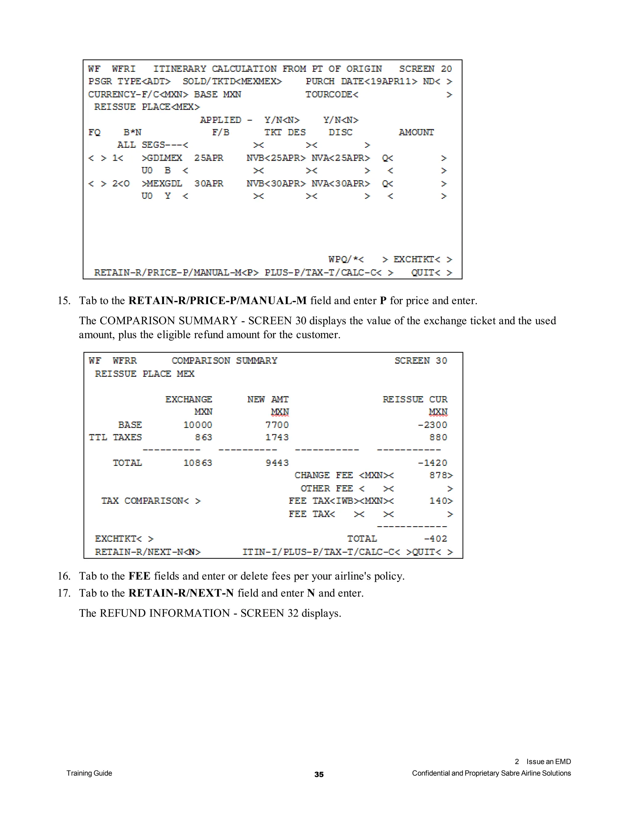Sabre GDS Reservation system and ticketing 5 | PDF