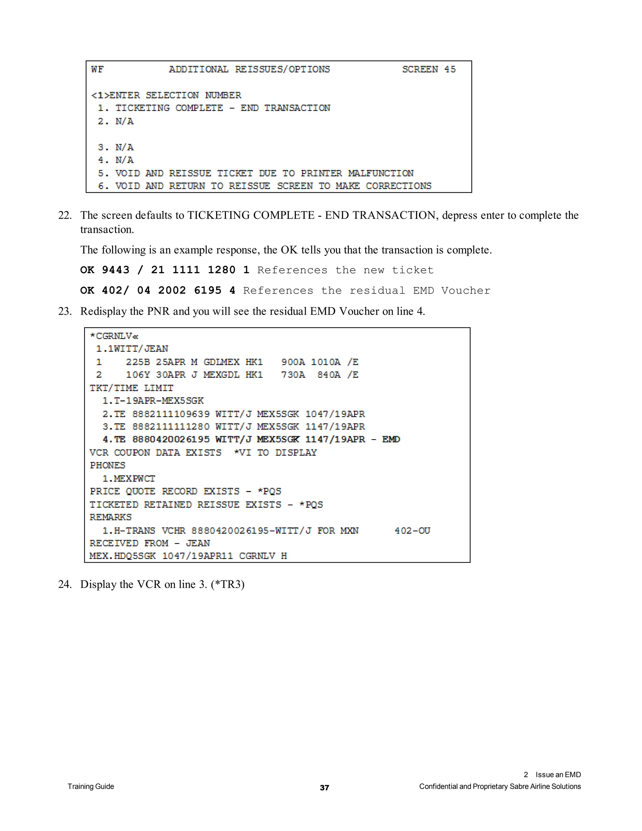 Sabre GDS Reservation system and ticketing 5 | PDF