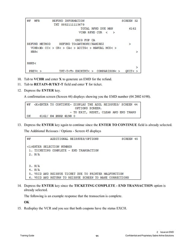 Sabre GDS Reservation system and ticketing 5 | PDF