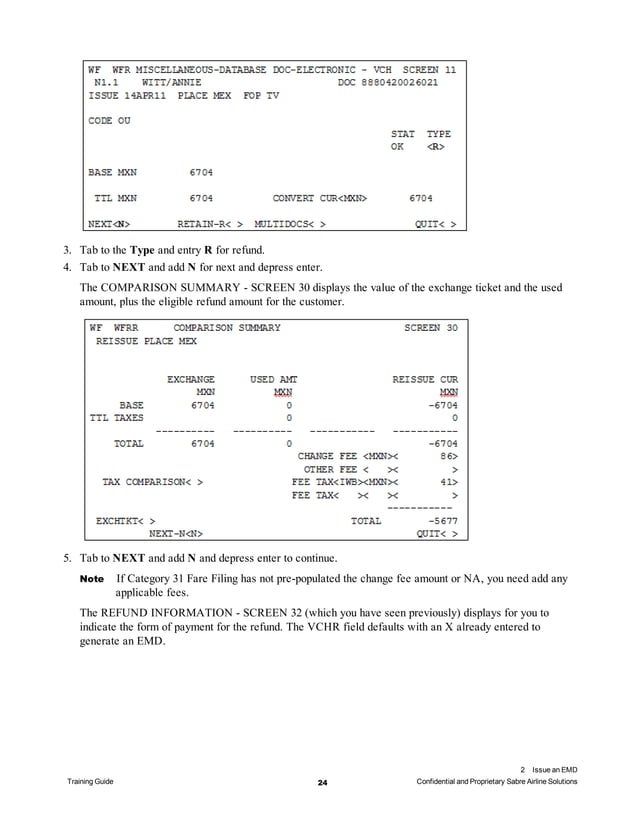 Sabre GDS Reservation system and ticketing 5 | PDF