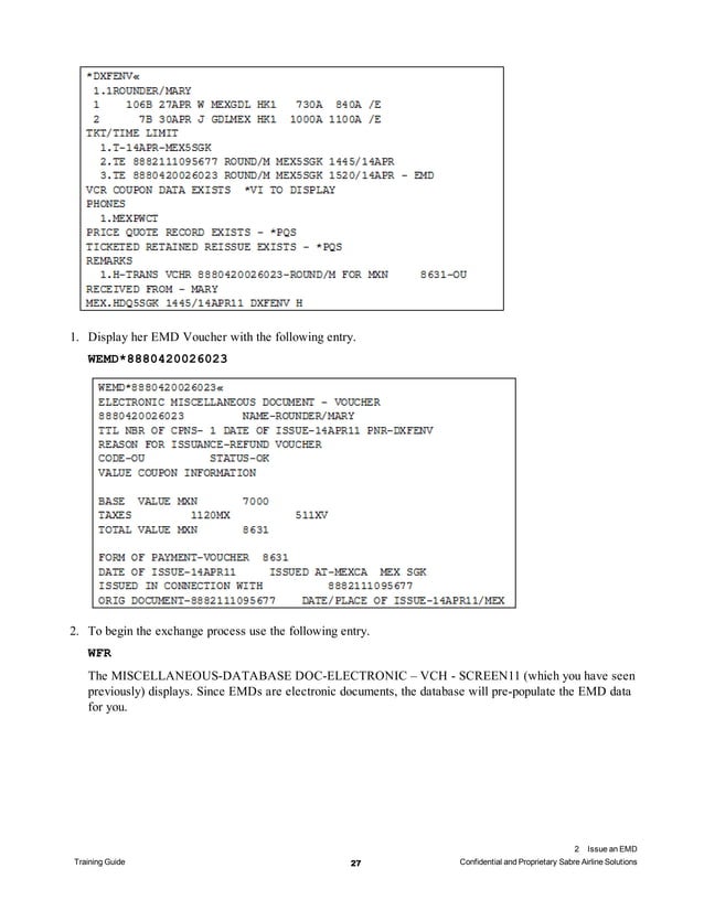Sabre GDS Reservation system and ticketing 5 | PDF
