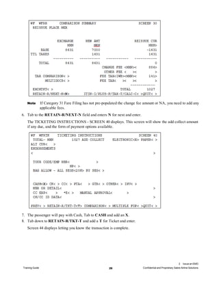 Sabre GDS Reservation system and ticketing 5 | PDF