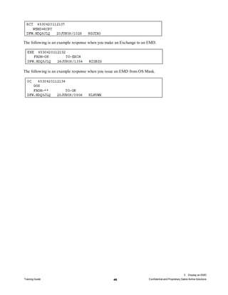 Sabre GDS Reservation system and ticketing 5 | PDF