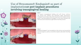 Emdogain by dr. maryam salman | PPTX