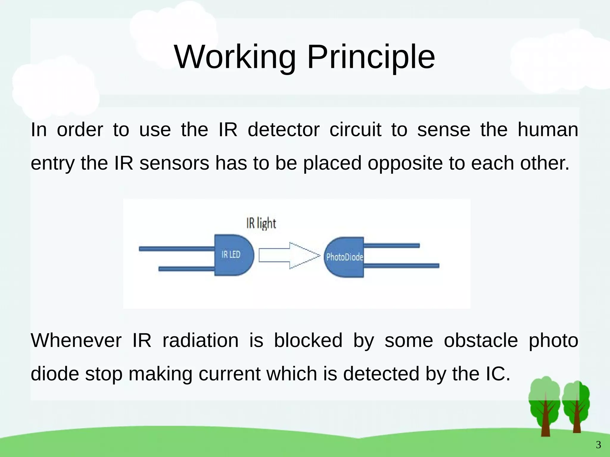 Ir based security alarm system | PDF
