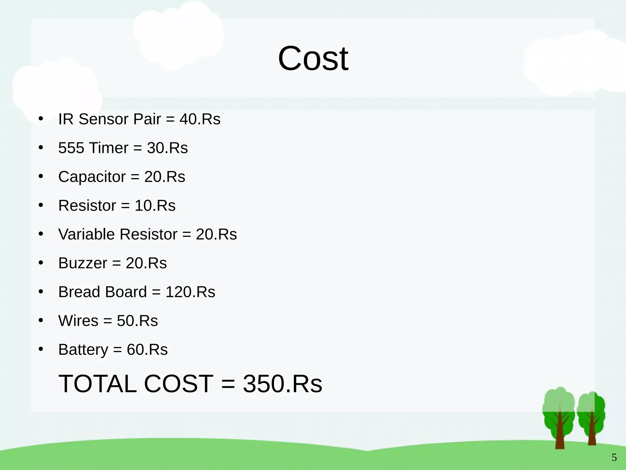 Ir based security alarm system | PDF