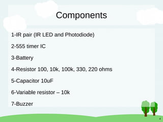 Ir based security alarm system | PDF