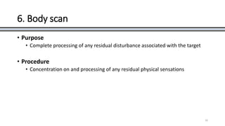 Eye Movement Desensitization and Reprocessing Therapy - EMDR | PPTX