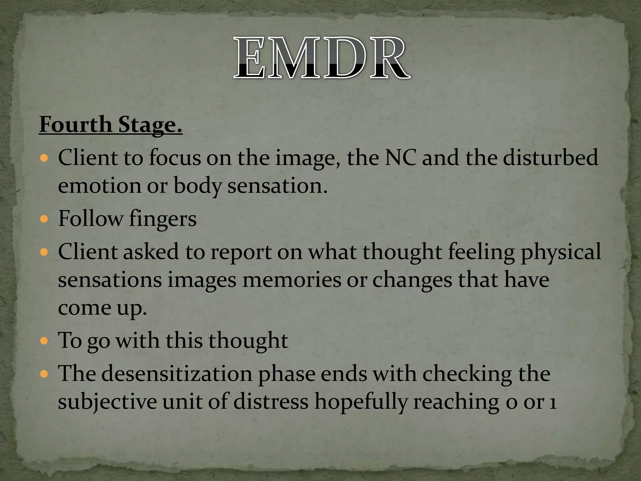 EMDR Powerpoint Presentation | PPTX