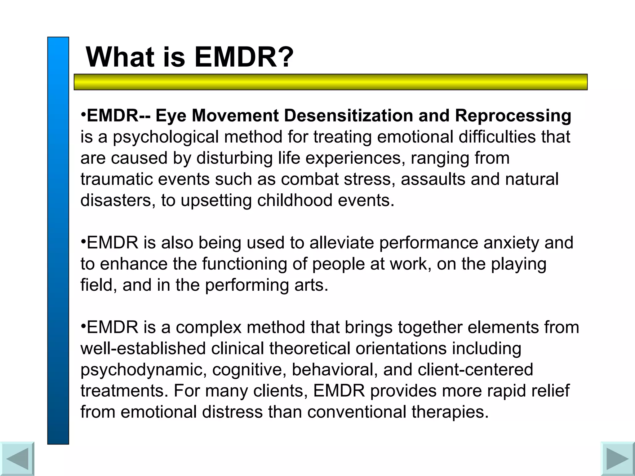 Emdr Presentation | PPT