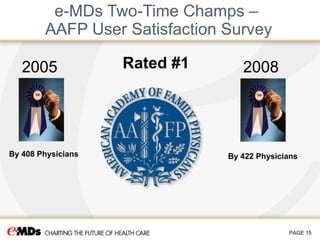 e-MDs Summary Overview | PPT