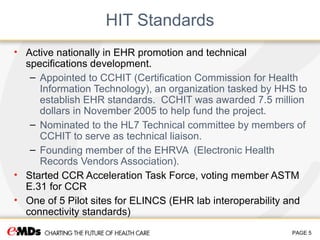e-MDs Summary Overview | PPT