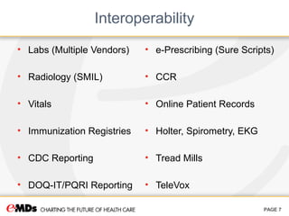 e-MDs Summary Overview | PPT