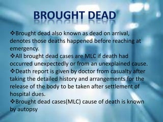 Accident & emergency Department | PPTX