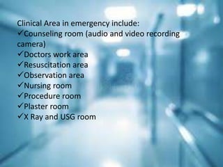 Accident & emergency Department | PPTX