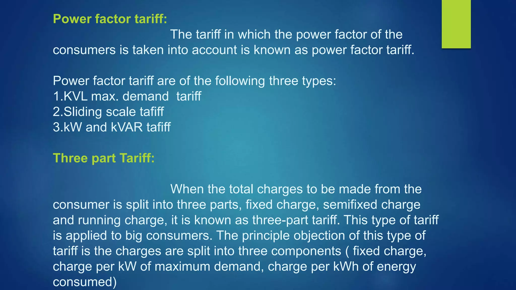 Types of Tariffs | PPTX
