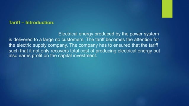 Types of Tariffs | PPTX