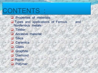 Eme engineering materials | PPTX