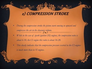 Four stroke engines and Two stroke engines | PPT